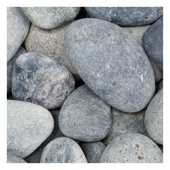 Beach pebbles 8-16mm zwart 25 kg | Van der Heijden Sierbestrating