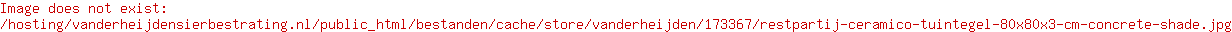 Restpartij Ceramico Tuintegel 80x80x3 cm Concrete Shade | Van der ...